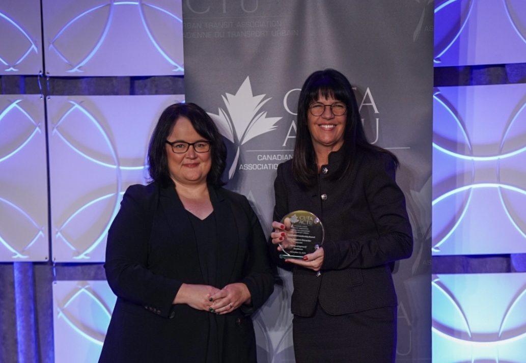 Cathy Benjamin-Ostrander Wins Excellence Award - CUTA
