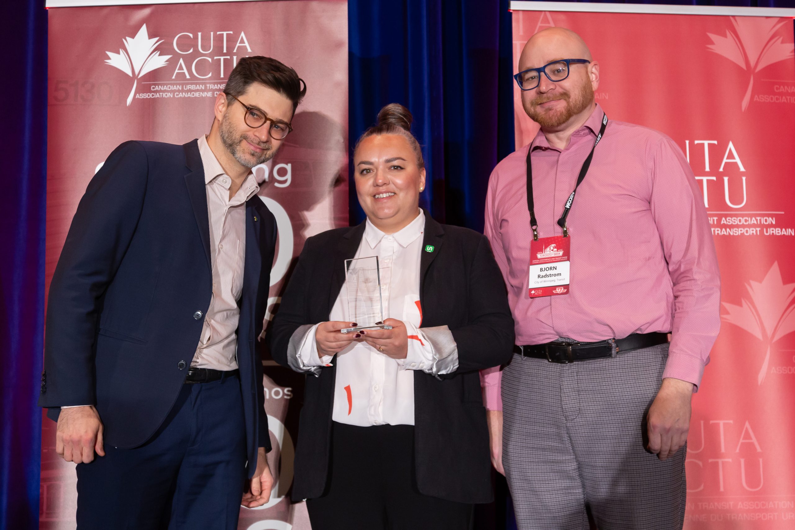 STM and Transit Win Innovation Award - CUTA